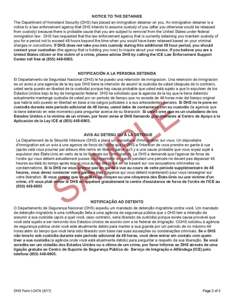 County ‘sanctuary’ status could affect federal funding | Islands' Weekly