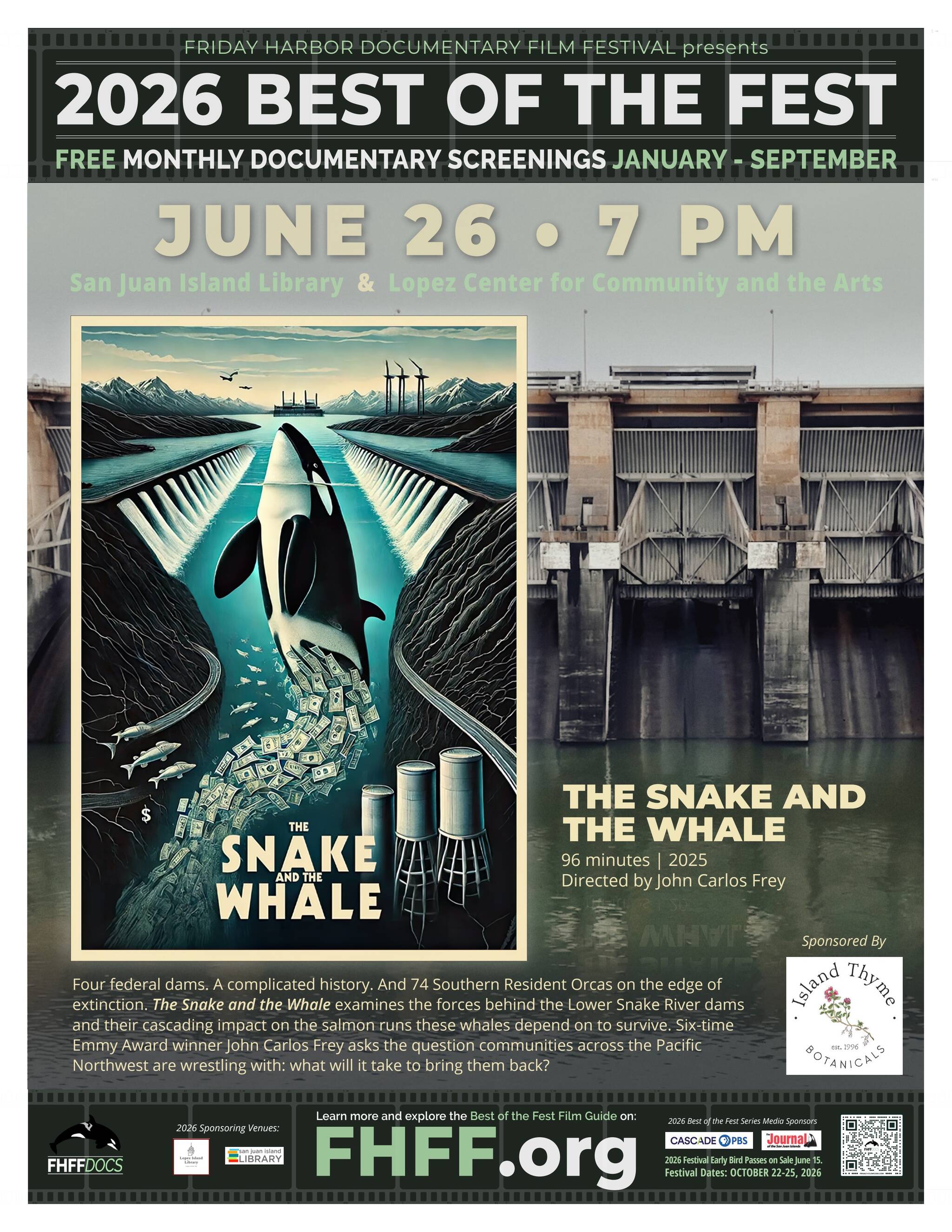 ‘The Snake and the Whale’ screening, finale to Orca Action Month on ...
